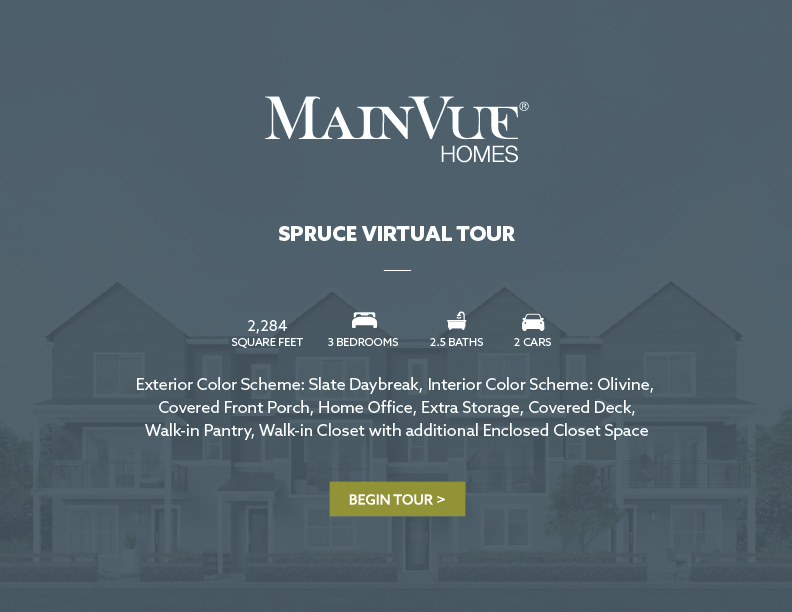 SPRUCE Home Design | Floor Plans by MainVue Homes